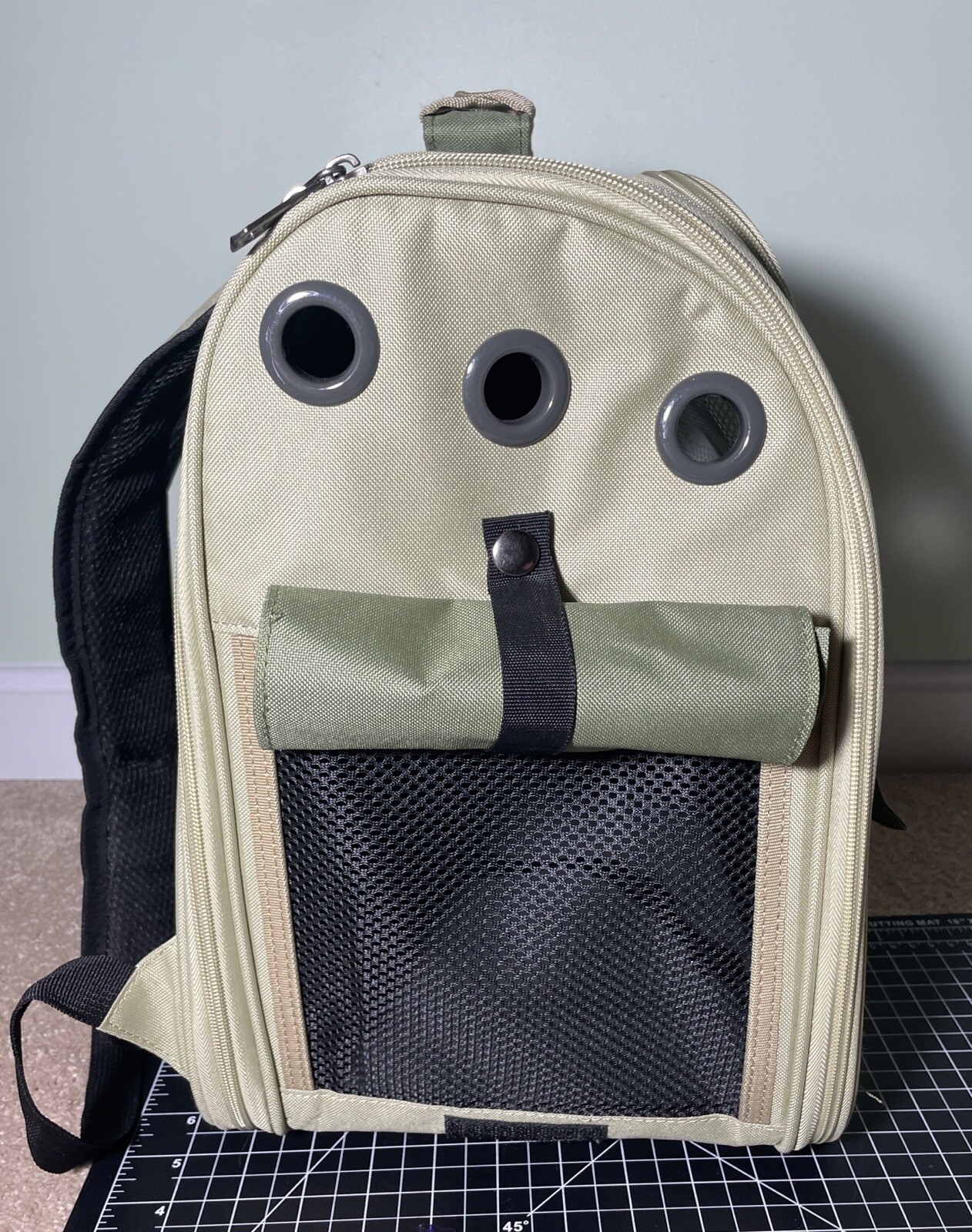 CHONGJIJI - Pet Dog/Cat Carrier Backpack Portable Travel Bag | eBay