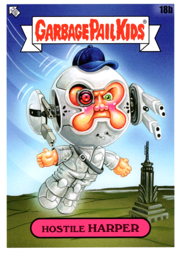 2023 GARBAGE PAIL KIDS GPK INTERGOOLACTIC MAYHEM BASE HOSTILE HARPER ...