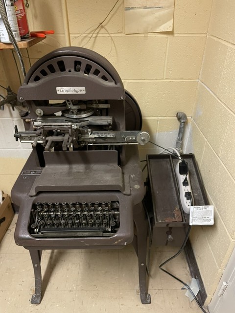 1940s Vintage Graphotype Machine 6381 Addressograph Multigragh for sale ...