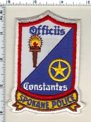 Spokane Police (Washington) Shoulder Patch from 1985 | eBay