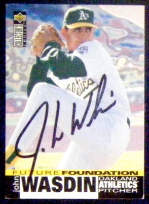 John Wasdin Oakland A's Athletics 1995 Upper Deck Collectors Choice ...