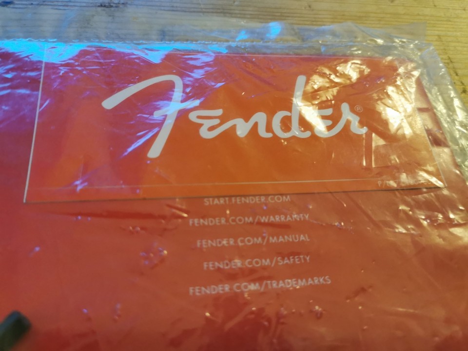 Fender Case candy Manual And Allen Key Set Bass | eBay UK