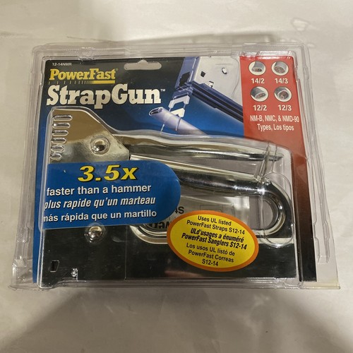 Powerfast 12-14NMR Strap Gun Staple Gun | eBay