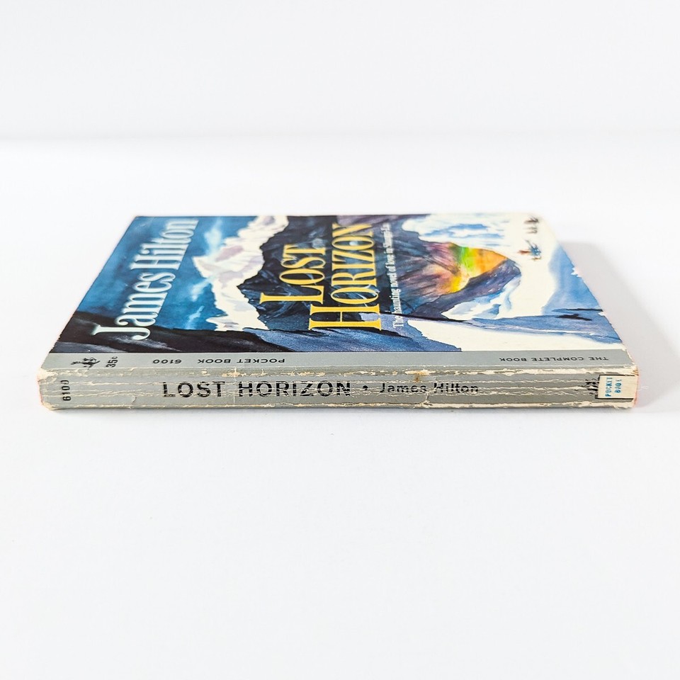LOST HORIZON by James Hilton - 1961 Pocket Books Edition Vintage ...