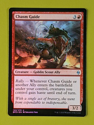 FOIL Chasm Guide x1 Battle for Zendikar 1x Magic the Gathering MTG | eBay