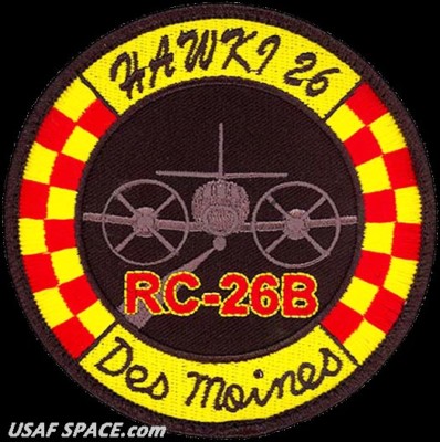 USAF 124th ATTACK SQUADRON -RC-26B - MQ-9 REAPER -Des Moines, IA ...