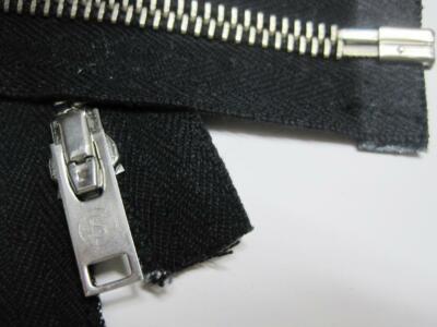 30cm Black Size 5 Metal Tooth Dress Zip Zipper Open End Automatic ...