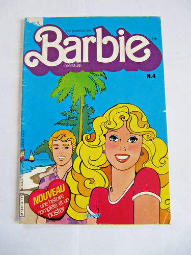 le journal de Barbie n°4 mensuel 1984 mattel jouets euredif livre ...