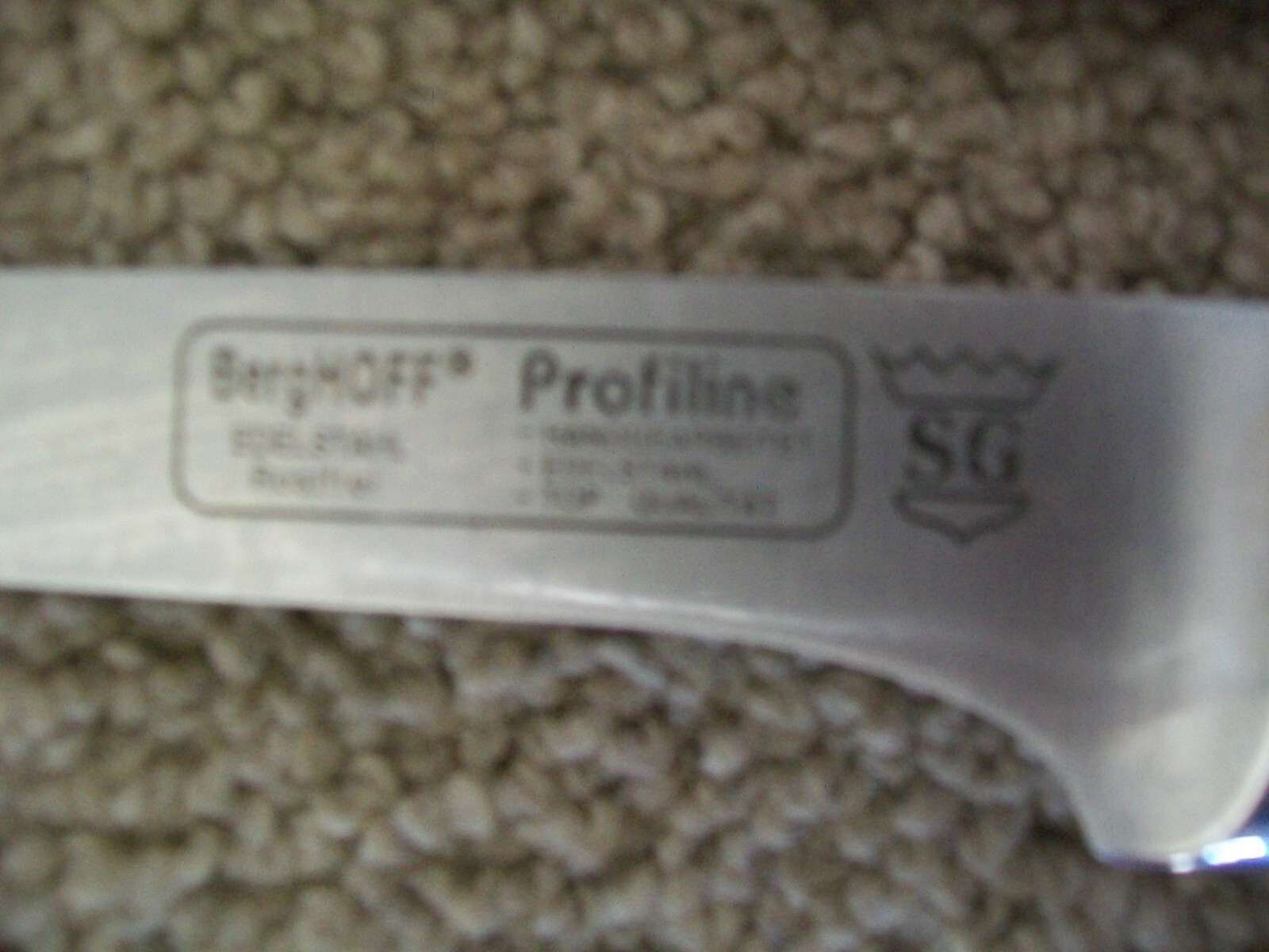 BergHOFF Profiline Knives EDELSTAHL ROSTFREI Bread, 11", 13" & Mag ...
