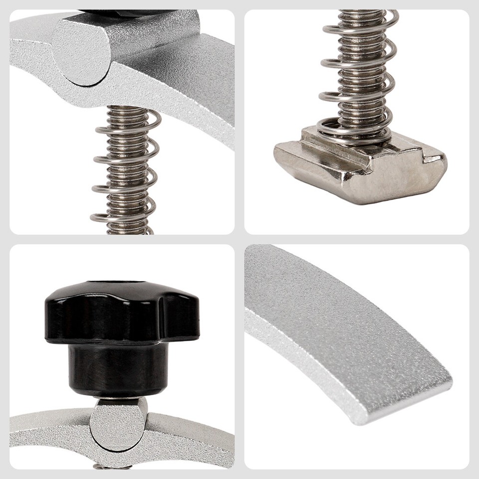 LUNYEE 2PCS T-Track Mini Hold Down Clamp Kit CNC Router Clamp For ...