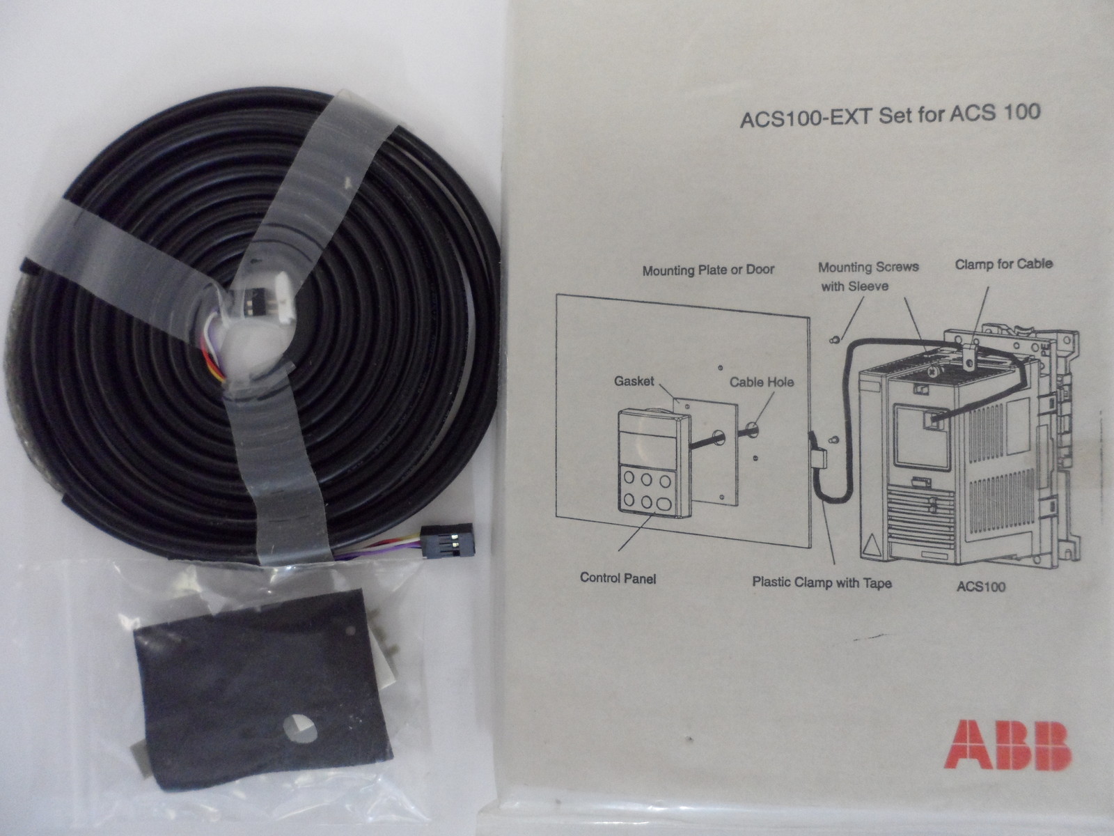 ABB Acs100-ext Set Control Panel Extension Cable for sale online | eBay