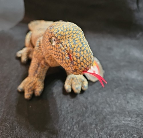 Ty Beanie Baby Scaly the Lizard DOB February 9, 1999 MWMT Free Shipping ...
