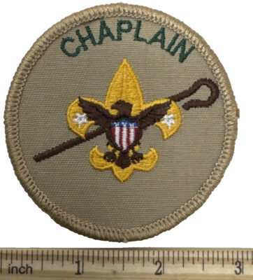 BSA Chaplain Patch – Boy Scouts of America Uniform Leadership Badge | eBay