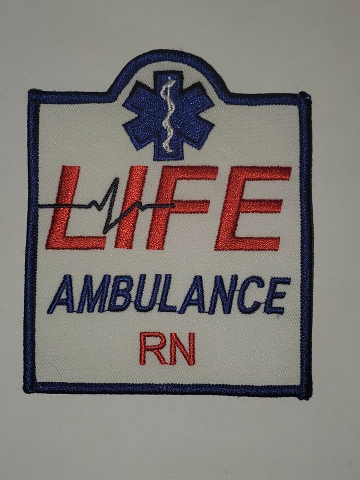 Life Ambulance RN Patch | eBay