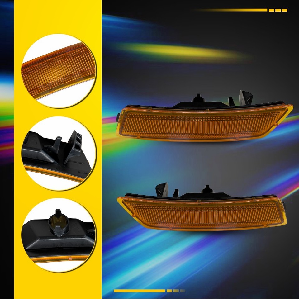 Chrome Fog Light Cover Trims Set For 2017-2018 Subaru Forester Left ...