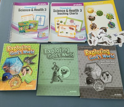 Abeka Science and Health 3 Lesson Plans, Answer Keys, Text Book, Charts ...