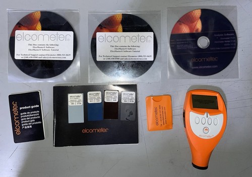 Elcometer 456 Basic Digital Coating Thickness Gauge With 4 Foils | eBay