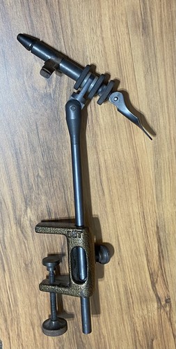 Vintage D. H. Thompson Rotary Fly Tying Vise With Material Clip. | eBay