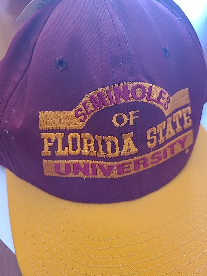 Vintage FSU Florida State Seminoles NCAA Baseball Hat Cap Snapback Made ...