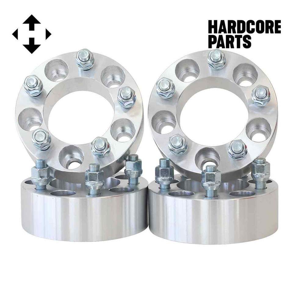 4pc 2" Jeep Wheel Spacers Adapters Fits: KJ, KK, ZJ, MJ, TJ, YJ, XJ ...