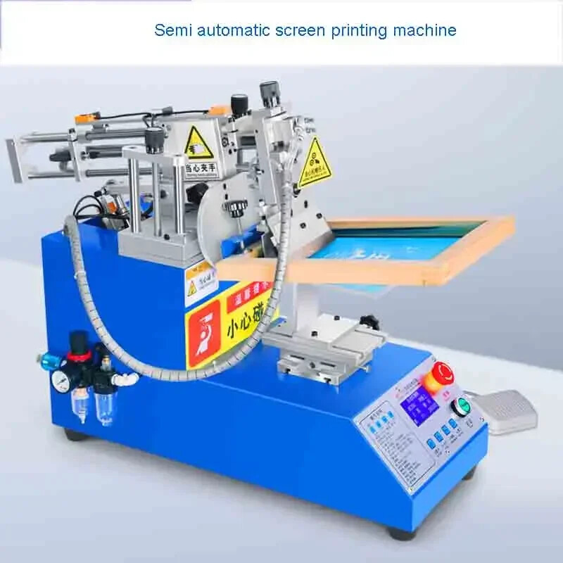 Automatic Screen Printing Machine Stand Half Solder Paste Oil Printing ...