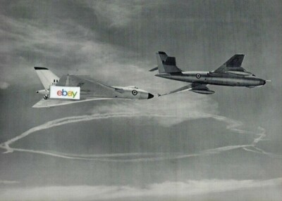 AVRO VULCAN RAF BOMBER 9/1960 INTERAVIA PICTURE AIR REFUELING VALIANT ...