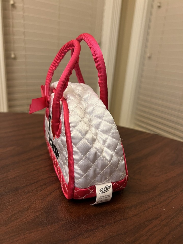 I Love Zhu Zhu Pets (ZZP) Carrier Bag Pet Purse & Fluffy Hamster Toy ...