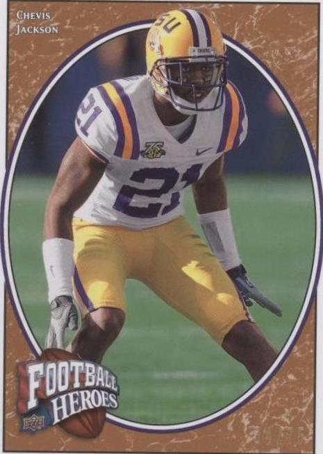 2008 Upper Deck Football Heroes - Rookie Heroes Chevis Jackson #119 ...
