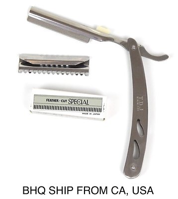 Professional Barber Razors, Hair Cut Thinning, Shaving With 10 Blades ...