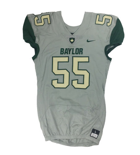 Nike Baylor Bears Vapor Pro Football Game Jersey Men's Large #55 Grey ...