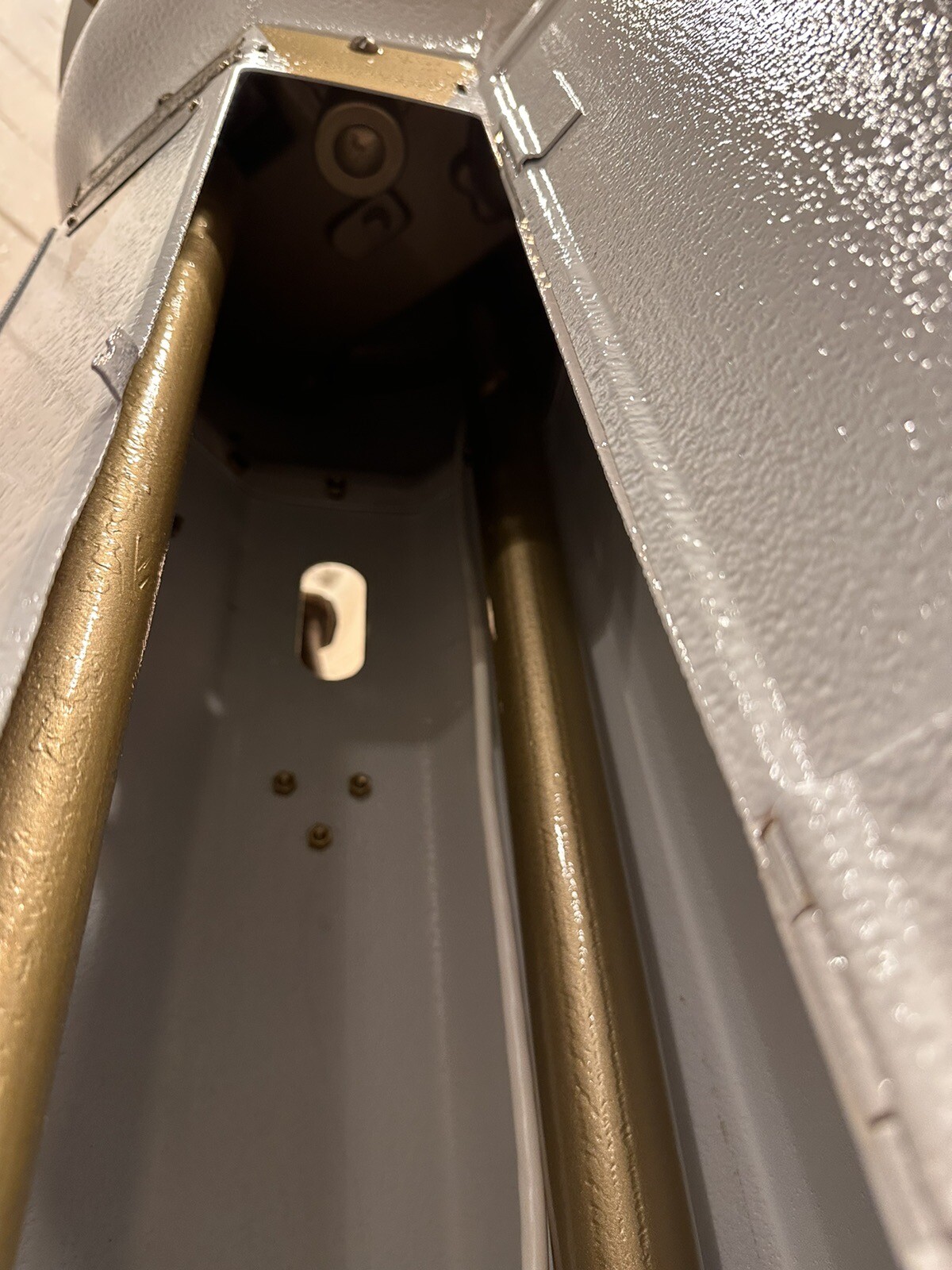 Original Fry model 71 Visible Gas Pump Standard Oil Gold Crown Milk ...