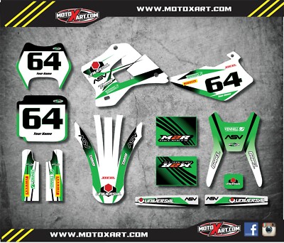 Kawasaki KDX 200 - 1995 / 2008 Full Custom Graphic Kit - STORM STYLE ...