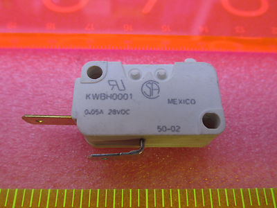 Cherry Microswitch Micro Switch 0.05 Amp 28 Vdc Gold Plated Low Current ...