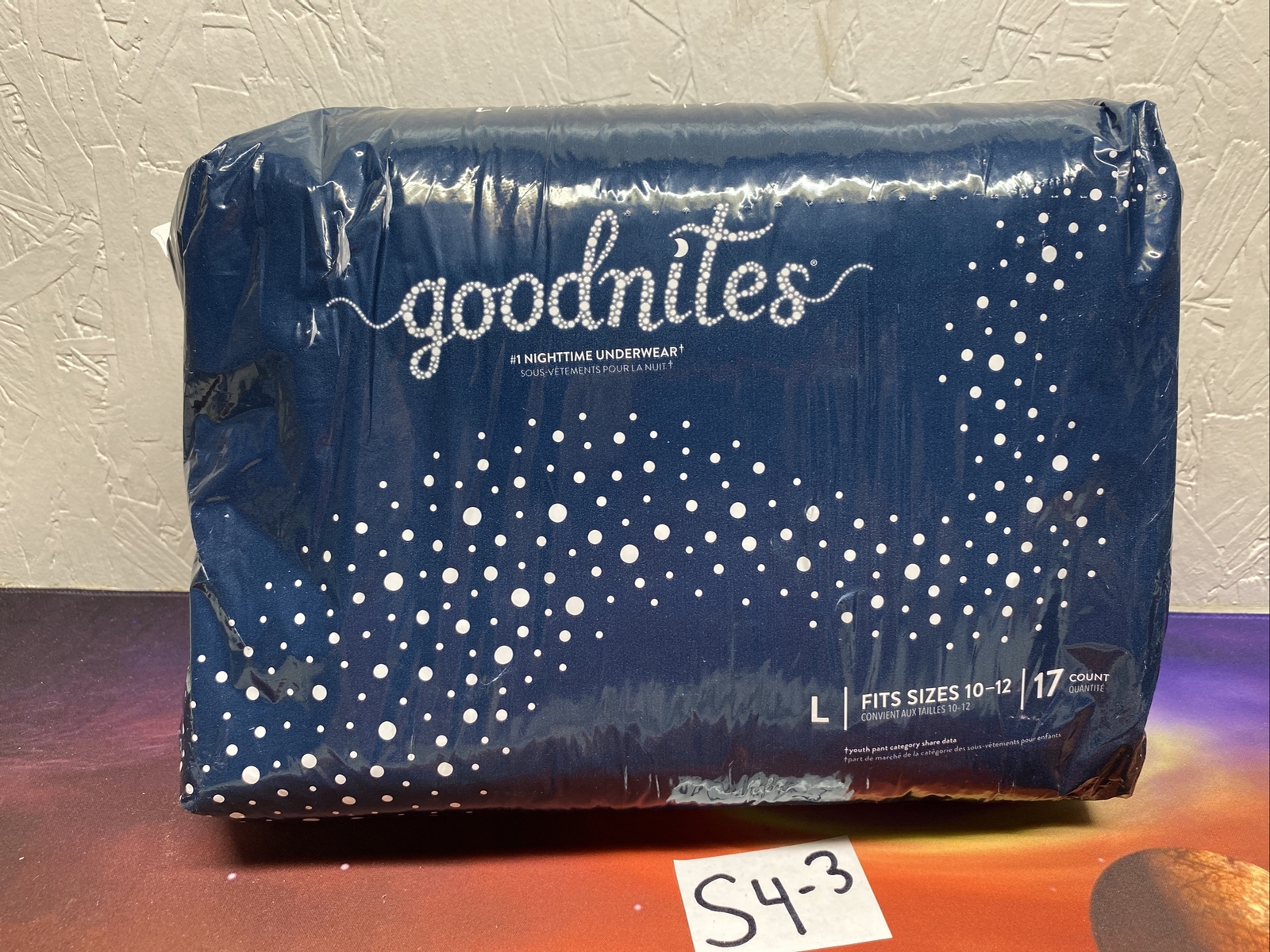 Goodnites Youth Bedwetting Underwear, size L 10-12, One Pack Of 17 CT ...