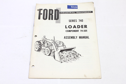 Assembly manual for Ford 740 series Industrial loader | eBay