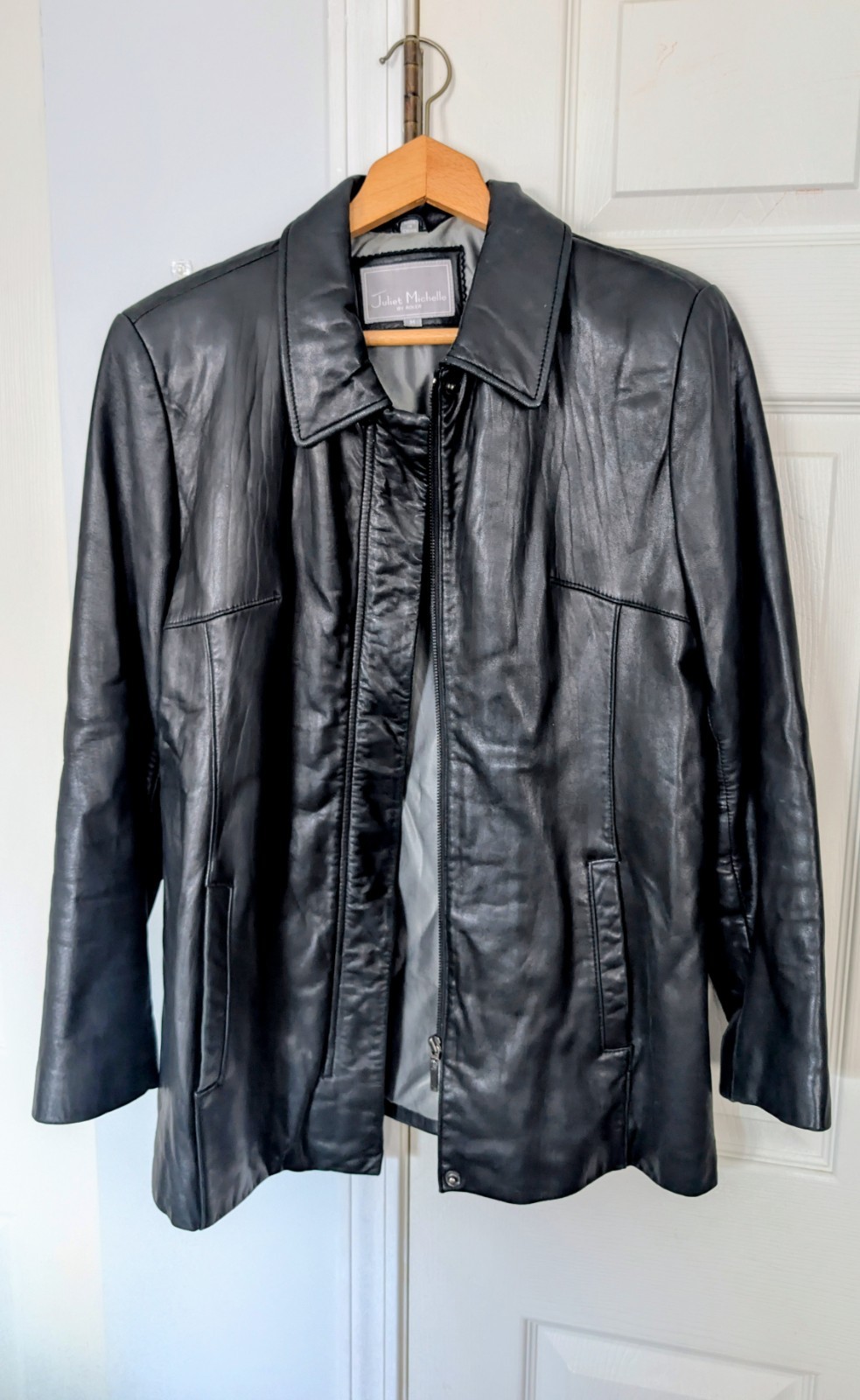 Juliet Michelle By Adler Leather Jacket Medium - Gem
