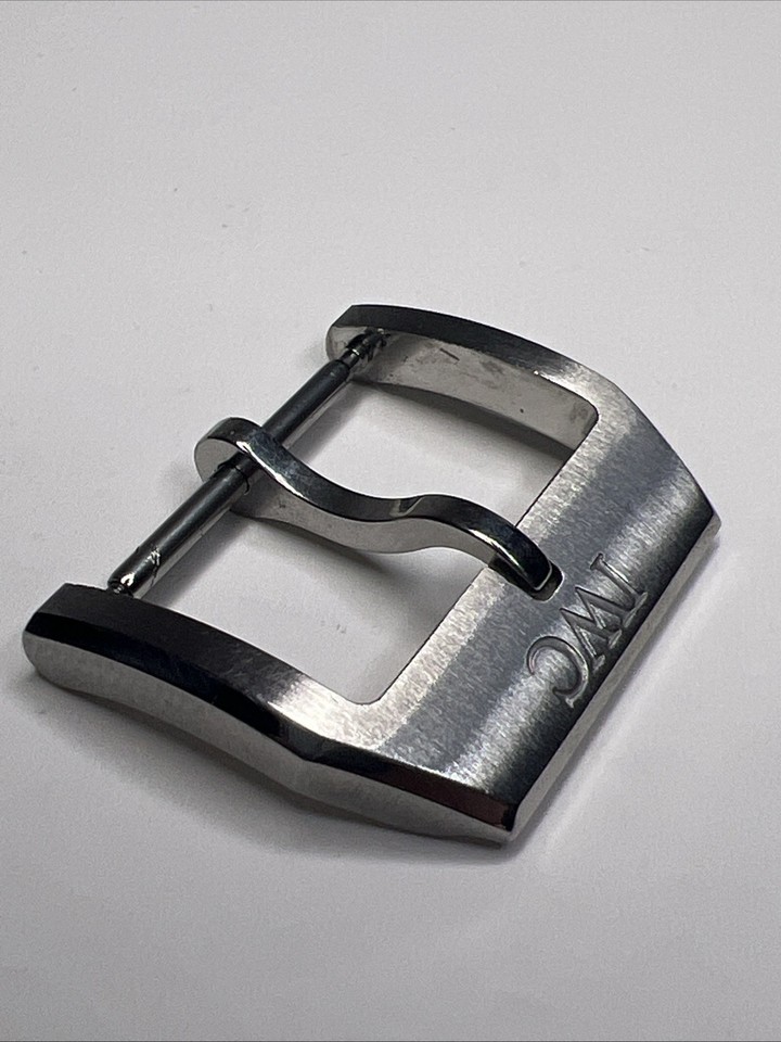 Authentic IWC 18mm Stainless Steel Tang Buckle Clasp OEM | eBay