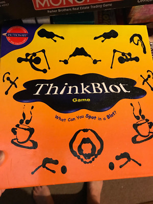 THINK BLOT Game - What Can You Spot in a Blot? | eBay
