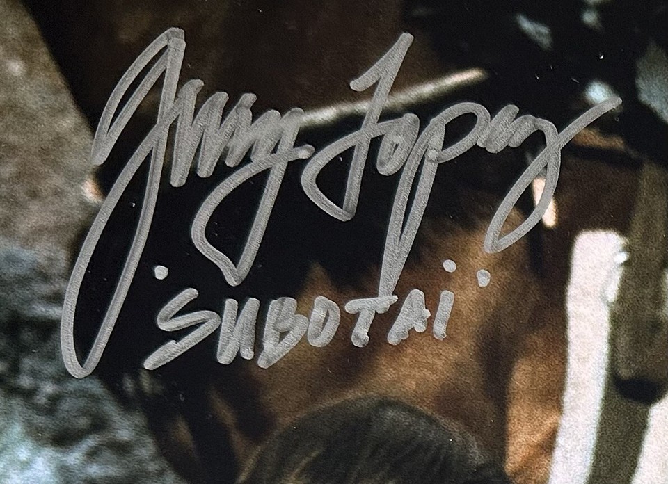 Gerry Lopez Conan the Barbarian 8x10 Autograph, w/ Subotai. Rare. JSA ...