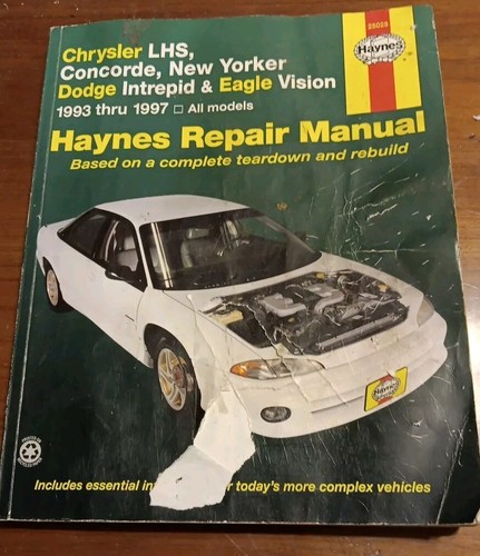 Chrysler LHS, Concorde, New Yorker, & Dodge Intrepid & Eagle Vision 93 ...