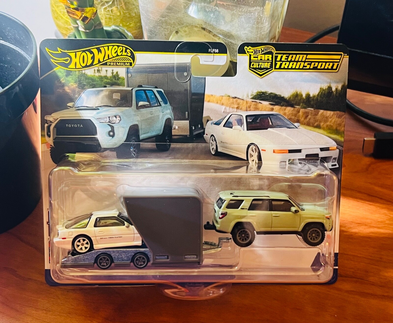 Hot Wheels Team Transport 2018 Toyota 4Runner 1989 Toyota Supra with ...