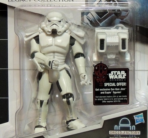 Star Wars Expanded Universe Spacetrooper BG-J38 Droid Right Leg Part BD ...