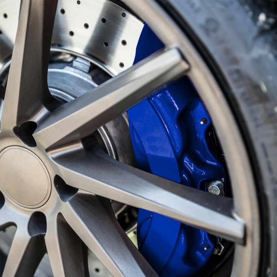BLUE G2 BRAKE CALIPER PAINT EPOXY STYLE KIT HIGH HEAT MADE IN USA FREE ...