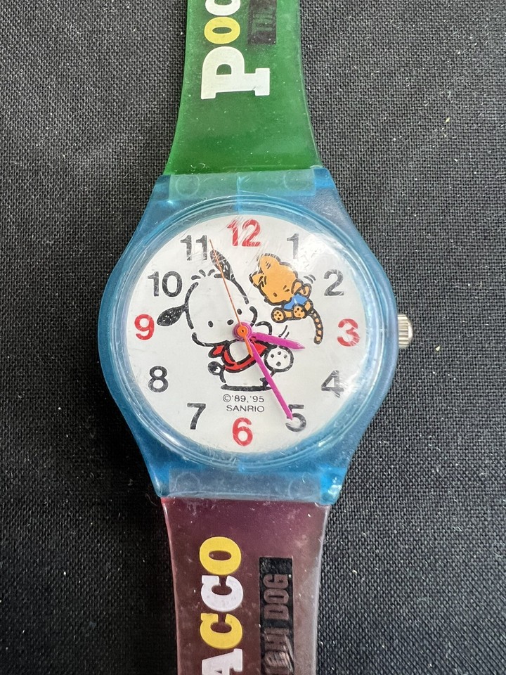 1995 Hello Kitty Pochacco Watch and Pokémon First VHS Movie and ...