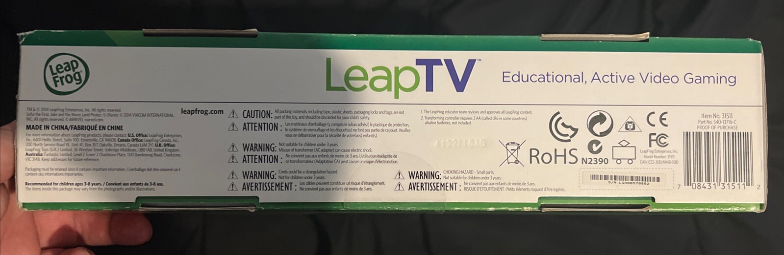 LeapFrog LeapTV Educational Video Gaming System for sale online | eBay