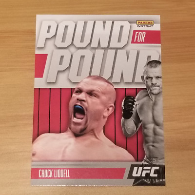 2021 Panini Instant UFC Pound For Pound #4 Chuck Liddell | eBay