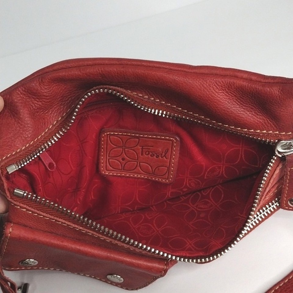 Vintage Fossil Sutter Soft Leather Crossbody Women's Shoulder Bag | eBay