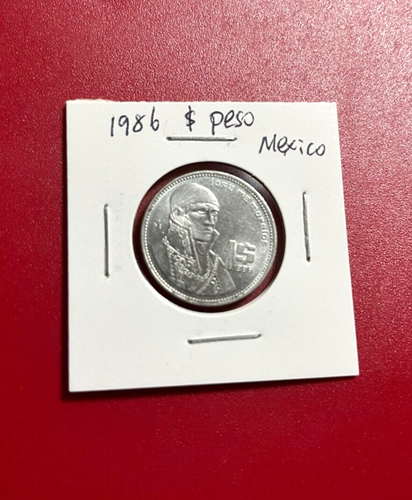 1986 ONE PESO MEXICO COIN - NICE WORLD COIN !!! | eBay