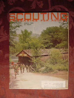 Rare SCOUTING magazine Cub Boy Scouts March 1968 7th National Jamboree ...