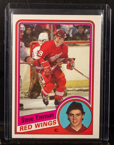 Steve Yzerman 1984 Topps 49 Rookie RC Red Wings HOF A | eBay